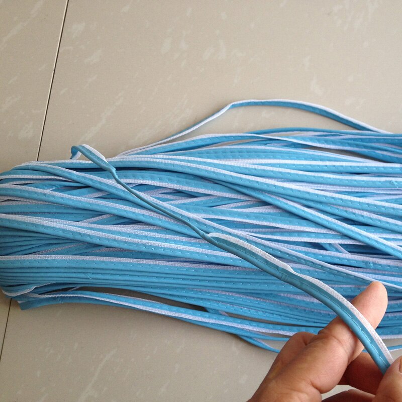10mmx50m 1cmx50m Blue Reflective Piping Fabric Str... – Grandado
