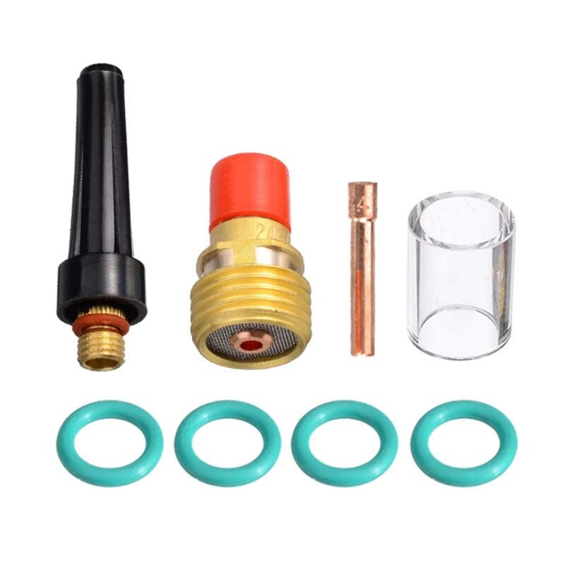 8 Stks/set Tig Lastoorts Gas Lens Pyrex Cup Kit Du... – Vicedeal