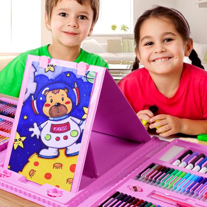 86 sets of children's watercolor pen brush color p... – Grandado