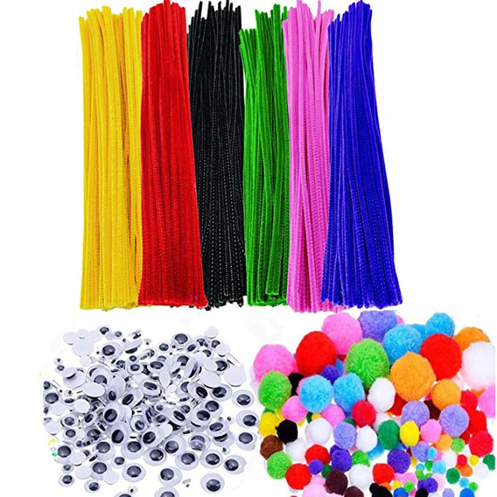 Multicolour Chenille Stems Pipe Cleaners Handmade ... – Grandado