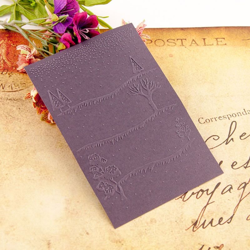 Sneeuw Boom Plastic Embossing Map Template DIY Scr... – Grandado