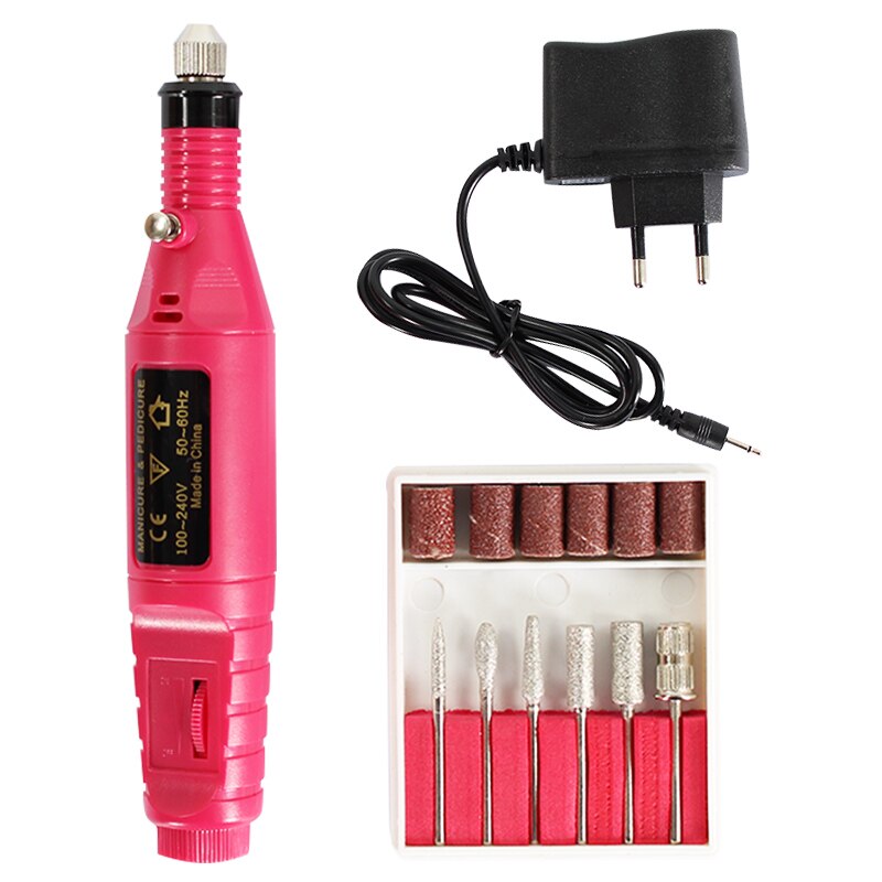 6W1set Power Electric Manicure Machine Pen Pedicur... – Grandado