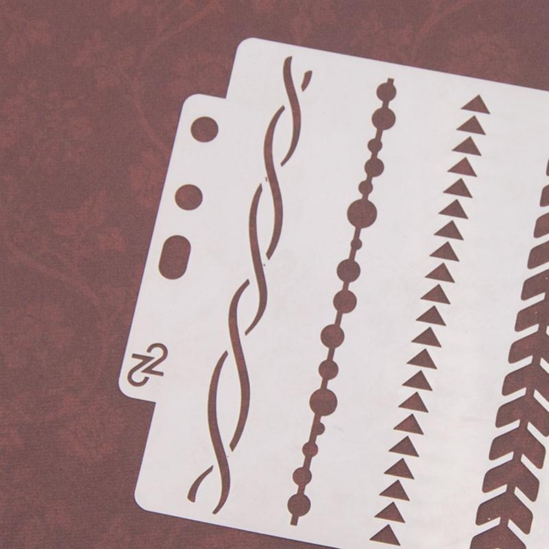 Drawing Stencil Art Hollow Out Assorted Patterns P... – Vicedeal