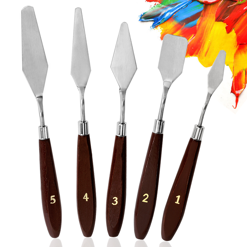 LMDZ 5pcs/Set Oil Painting Shovel Painting Mixing ... – Grandado