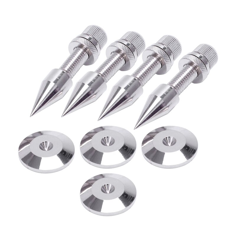 4 Pcs Speaker Spike Isolation Spikes Stand Foot Hi... – Grandado