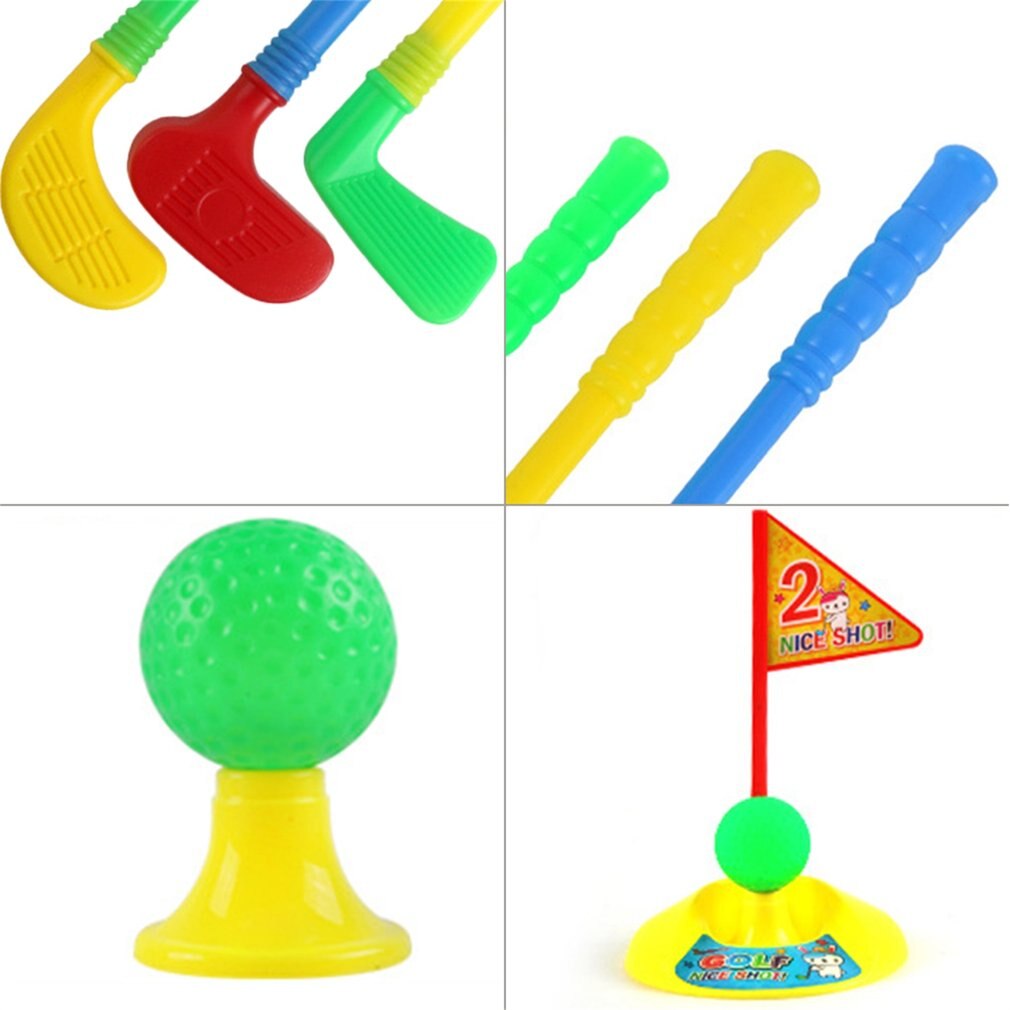 Mini Golf Set Outdoor Sports Games Multicolor Plas... – Vicedeal