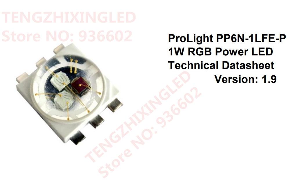 ProLight opto High Power LED RGB 3-in-1 1W 5040 40... – Grandado