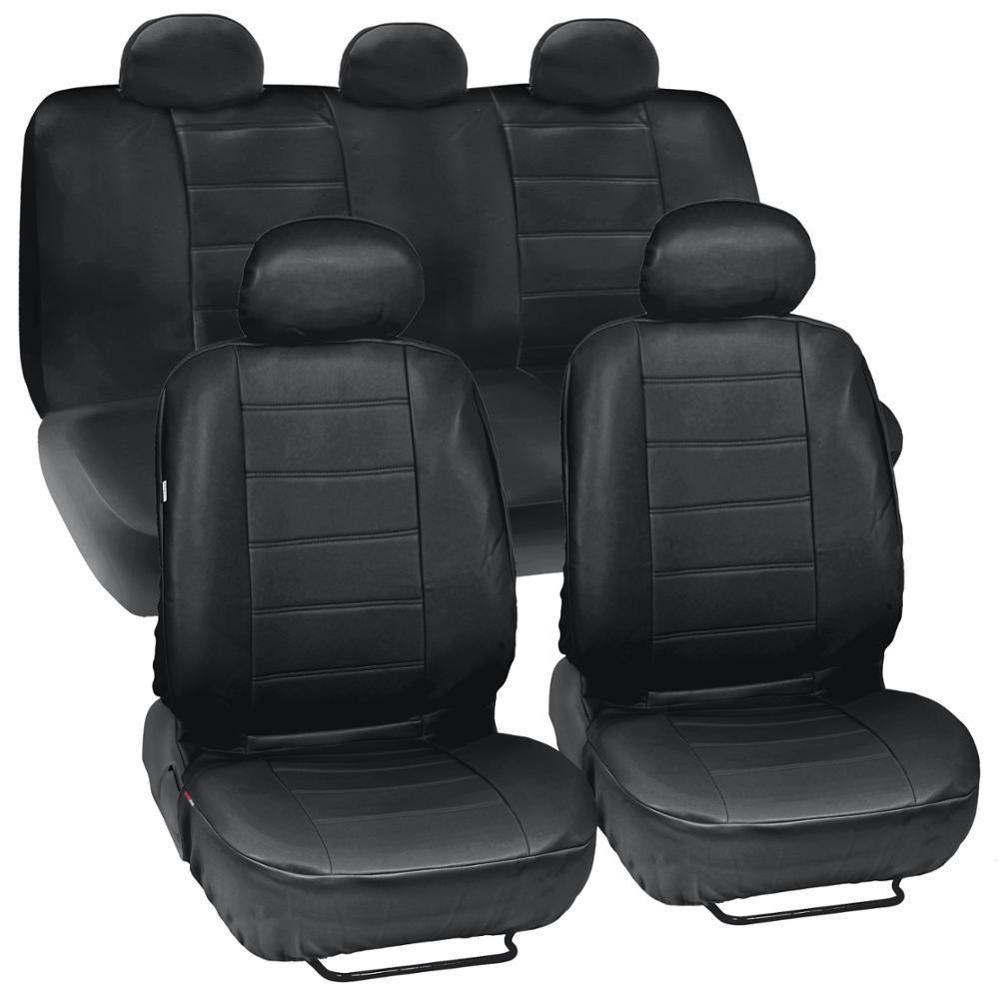 Universal Car Seat Covers Front & Rear Head Rests ... – Vicedeal