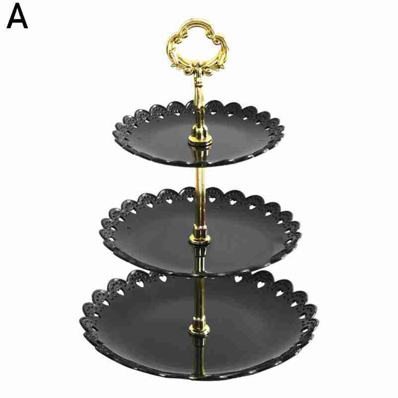 Multi-layer Fruit Tray Dessert Cake Stand Shelf Eu... – Grandado