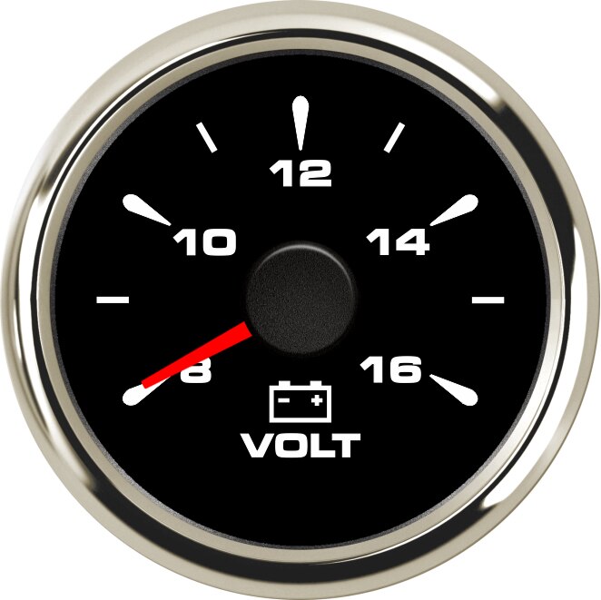 Voltmeter 52mm Marine Boat Volts Gauge Waterproof ... – Vicedeal