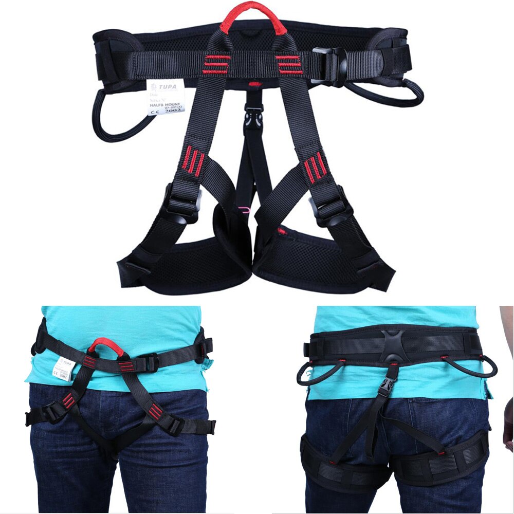 Half Body Rock Climbing Harness Mountaineering Cav... – Grandado