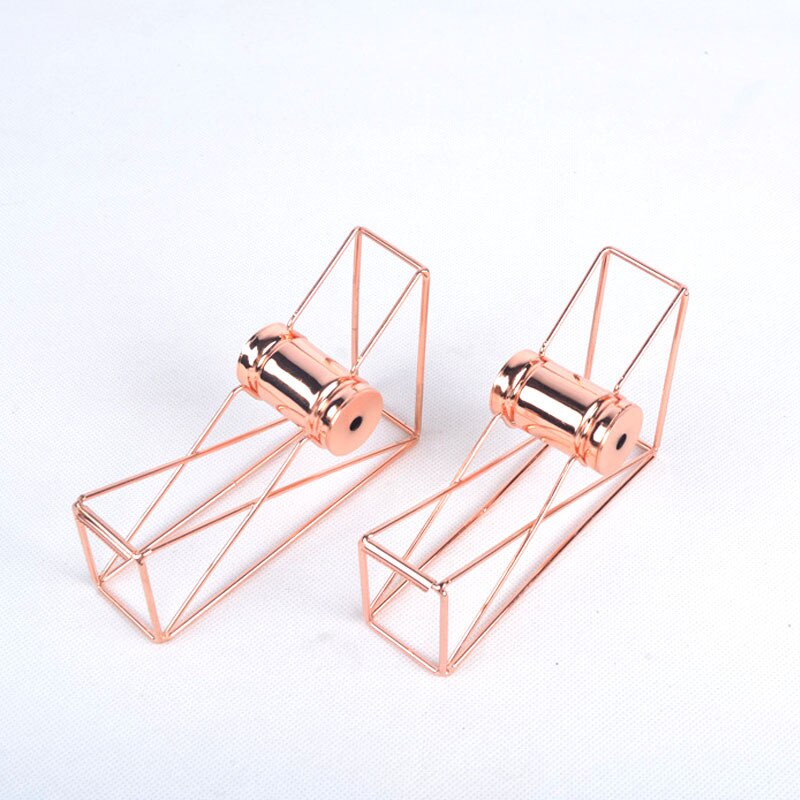 Nordisk stil rosa guld tape cutter metal tape hold... – Grandado