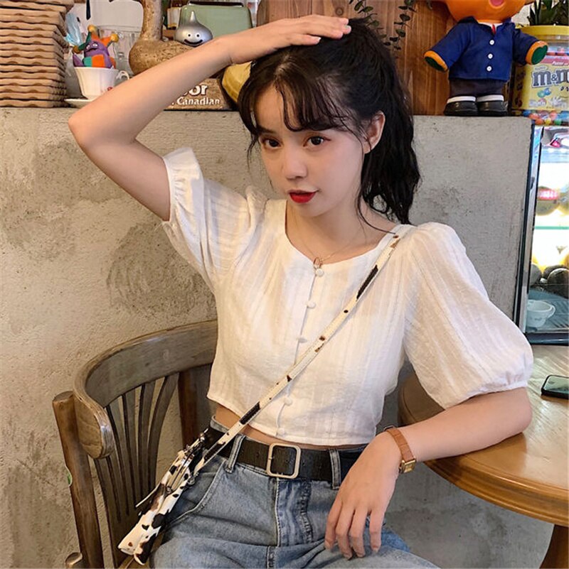 Aelegantmis Summer Sexy White Tops Club Camis Casu... – Vicedeal