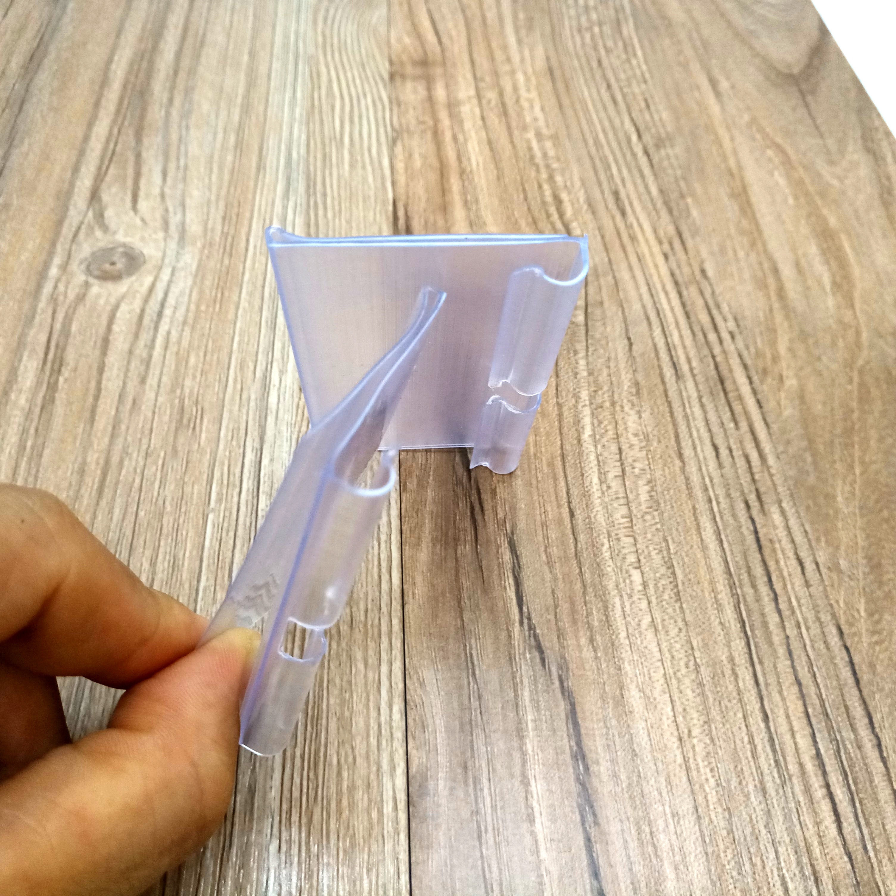 10 pcs Clear PVC Plastic Prijskaartje Teken Label ... – Vicedeal