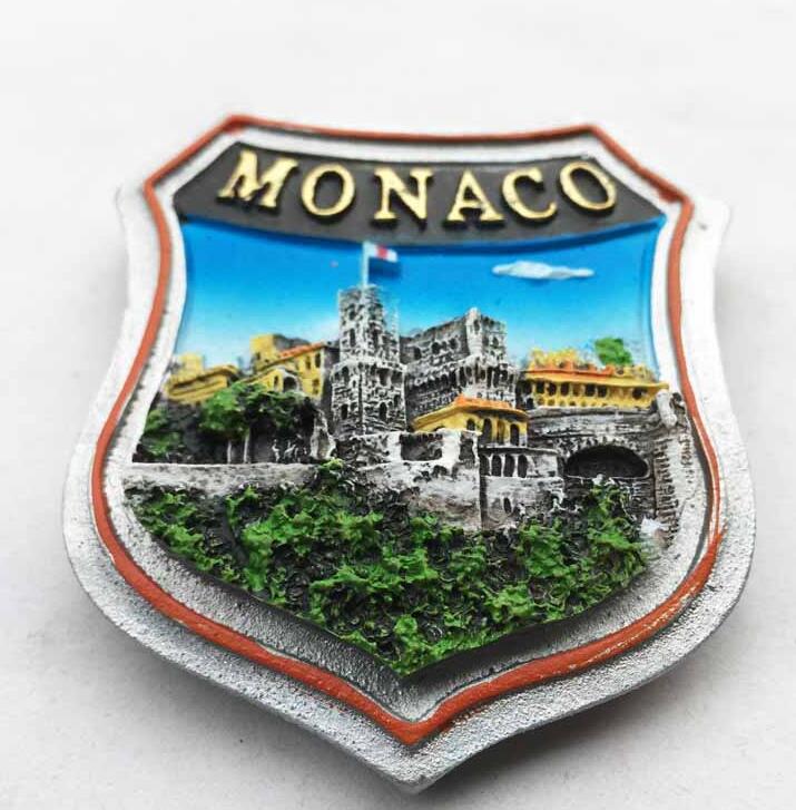 Fridge Magnet Souvenir Monaco Ancient Castle Palac... – Grandado