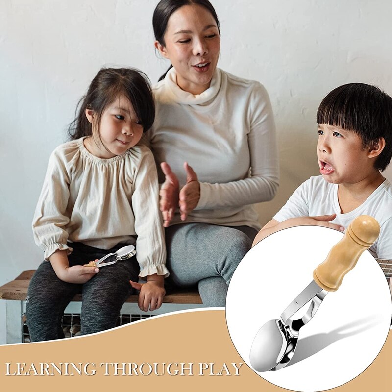 Musical Spoons Instrument with Wooden Handle Percu... – Grandado