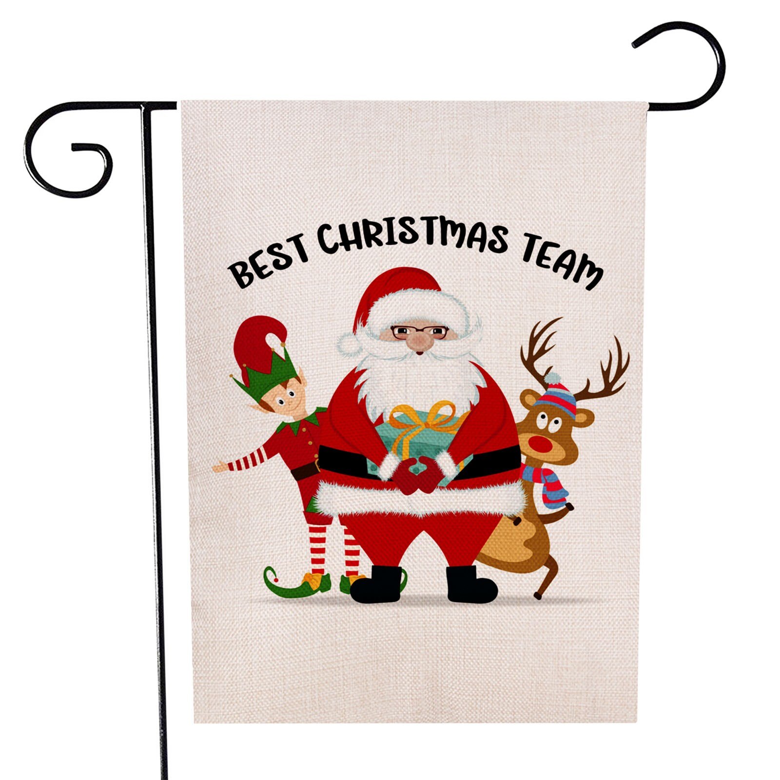 Double Christmas Camper Primitive Flag Home Decor ... – Grandado