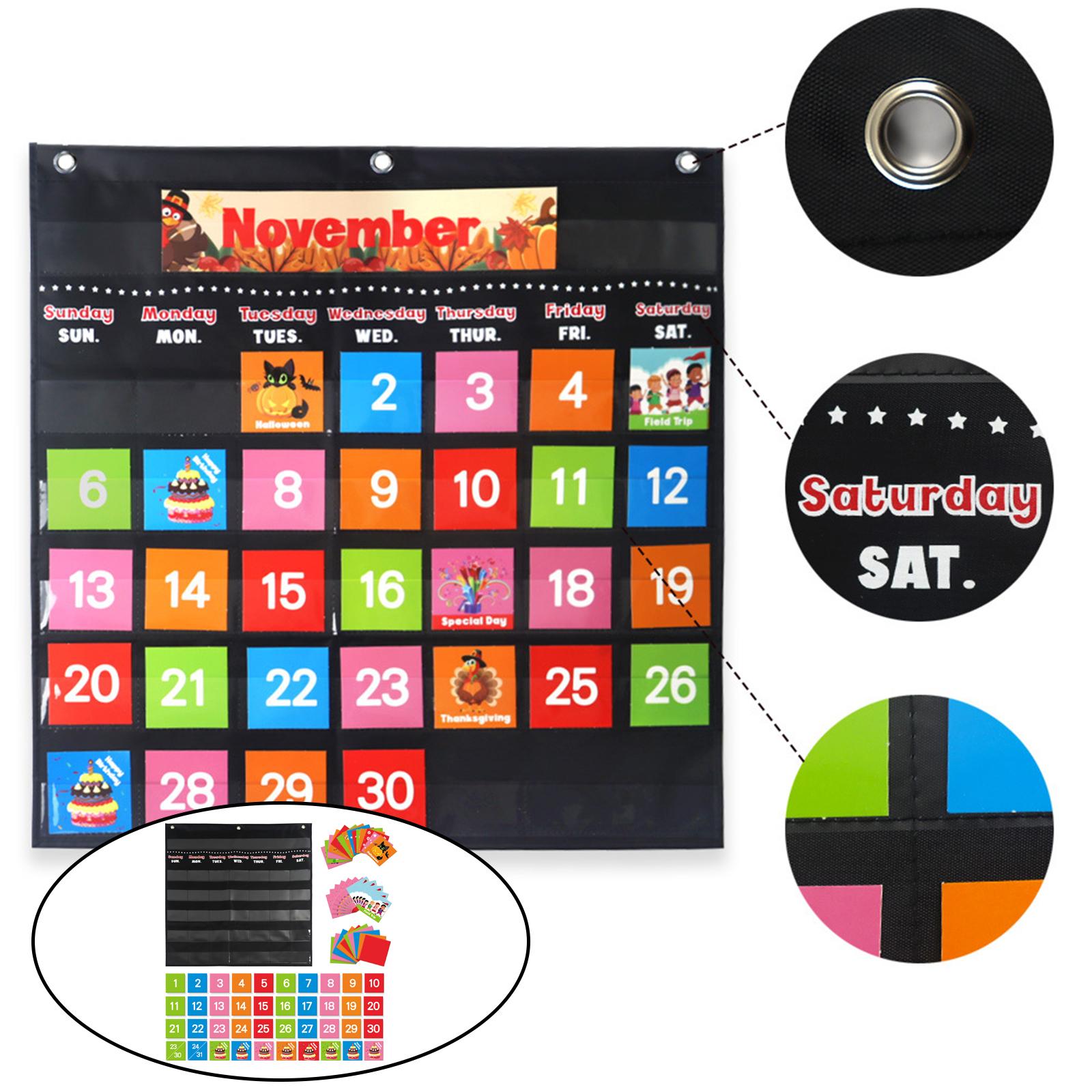 Kalender Pocket Grafiek Kids Maandelijkse Kalender... – Vicedeal