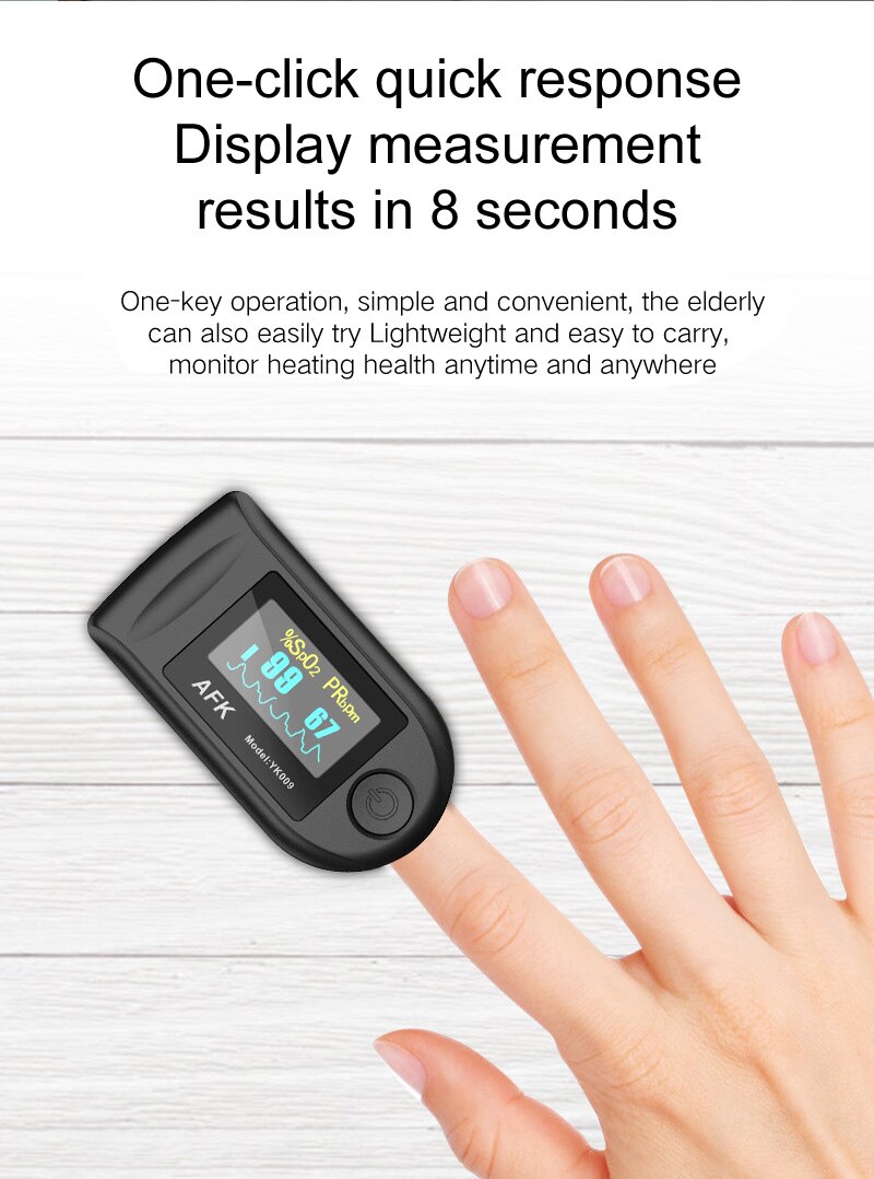 Kids Portable Fingertip Oximeters Health Home Equi... – Grandado