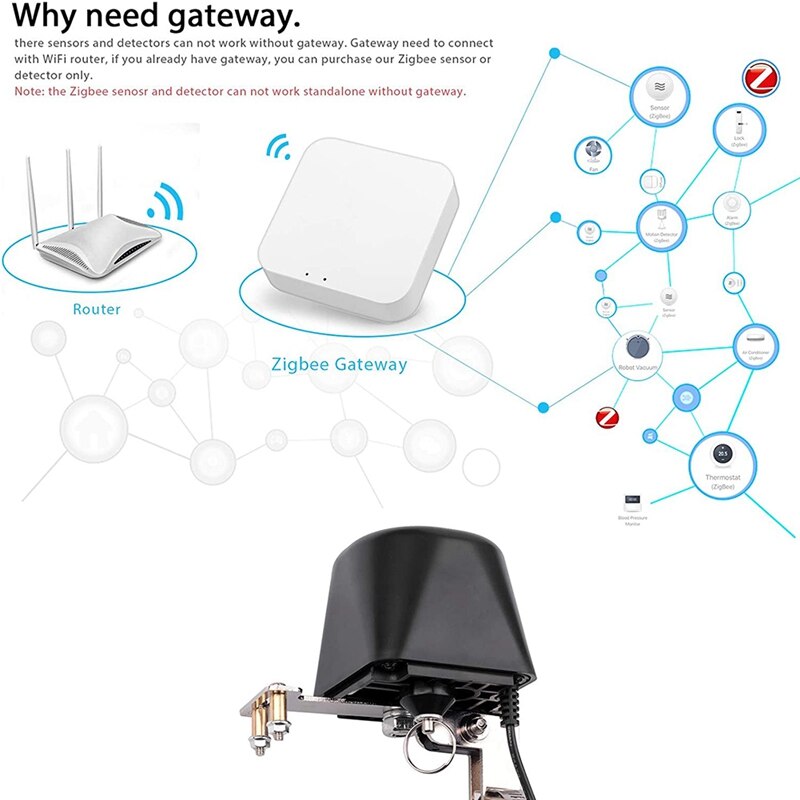 Smart Water Valve 12V Ewelink Zigbee Valve Smart H... – Grandado