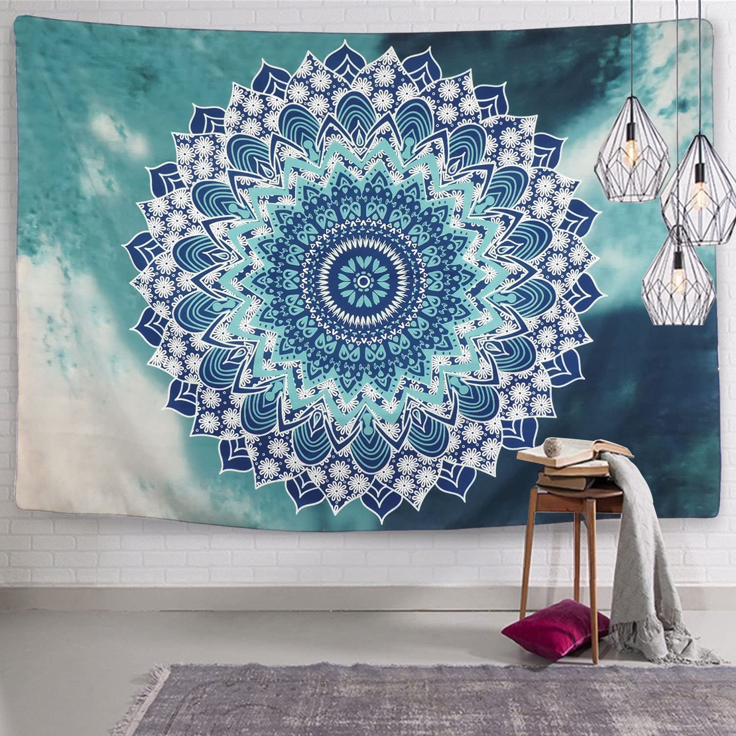 Luckyyj Tapijt Muur Opknoping Indische Mandala Tap... – Vicedeal