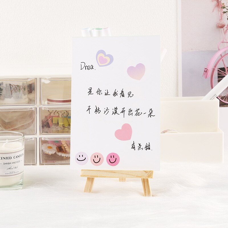 4 Sheets Love Heart Stickers Face Mood Scrapbookin... – Vicedeal