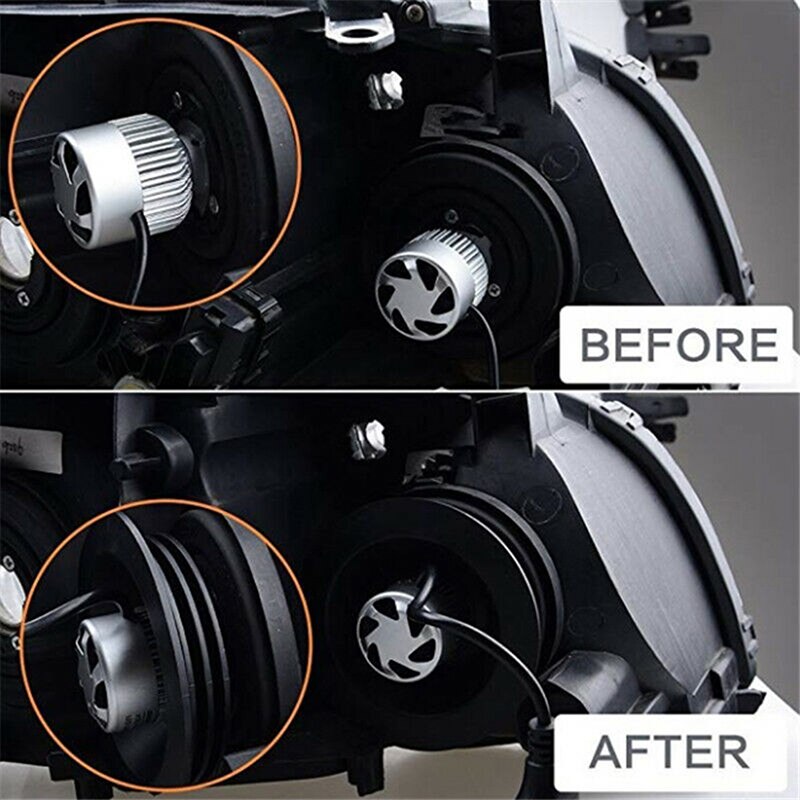 1Pc Motorcycle LED Headlight Bulb Waterproof Dust ... – Grandado
