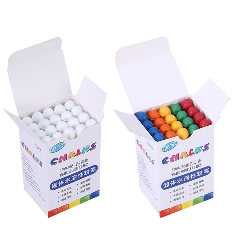 20PCS Mixed Colour Chalk Sticks Pack Water Soluble... – Vicedeal
