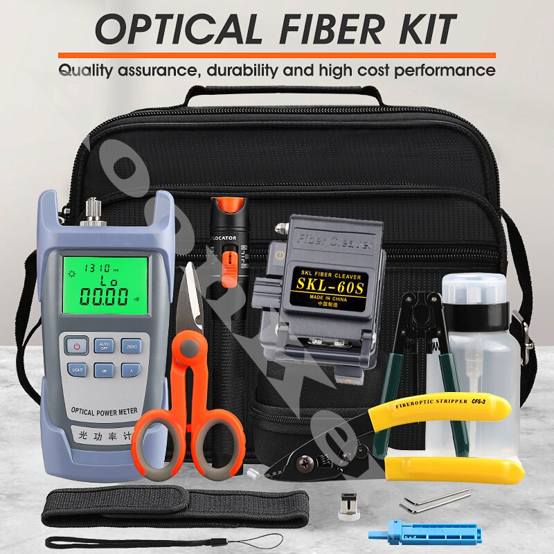 16Pcs/lot Fiber Optic FTTH Tool Kit with SKL-60S F... – Vicedeal