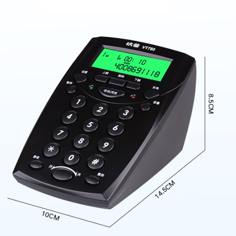 Call Center Corded Headset Operator Dedicated Tele... – Vicedeal