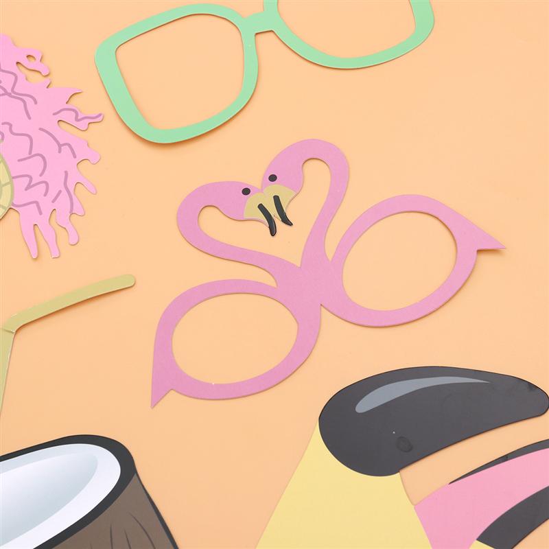 22Pcs Delicate Funny Pool Hawaii Party Photo Booth... – Grandado