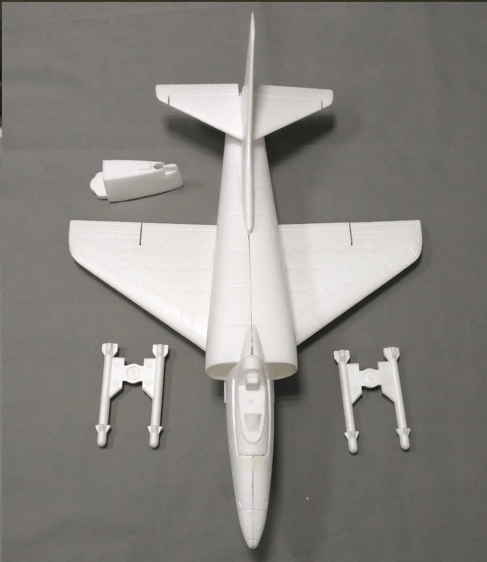 50mm Mini RC Jet A4 White Unassembled Kit – Vicedeal