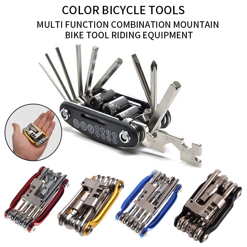 16in1 Multifunction Bicycle Repair Tools Kit Cycli... – Vicedeal