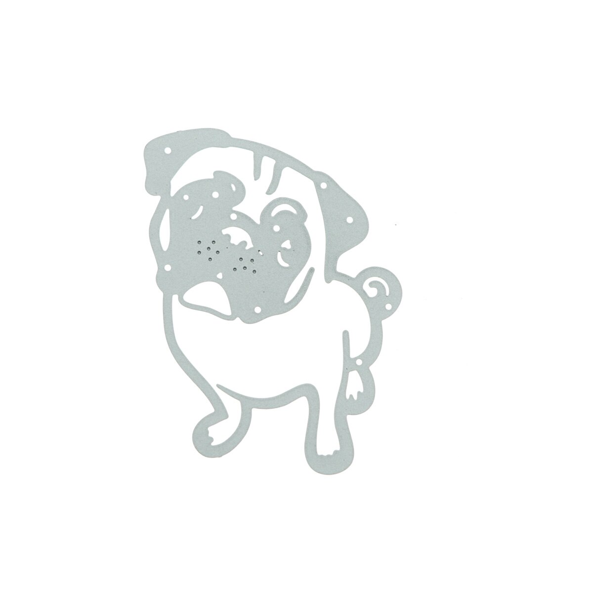 Pug Dog Pattern Metal Cutting Dies DIY Papercraft ... – Grandado