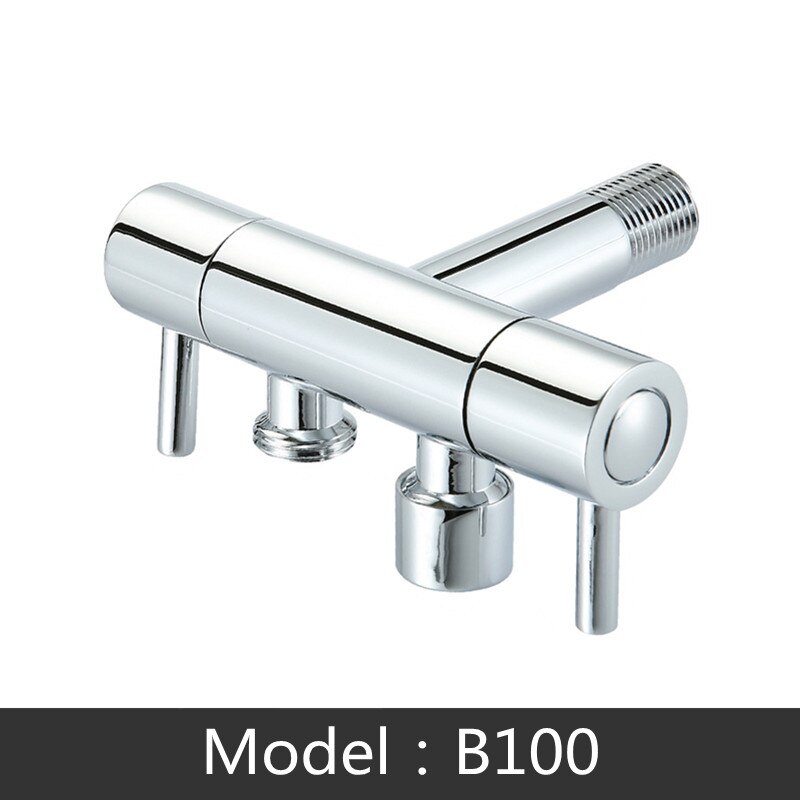 Brass dual purpose one in two out Chrome Bibcock S... – Grandado