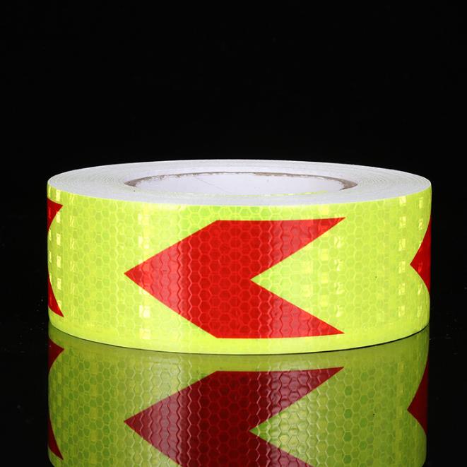 5cm*300cm Arrow Reflective Tape Traffic Safety War... – Grandado