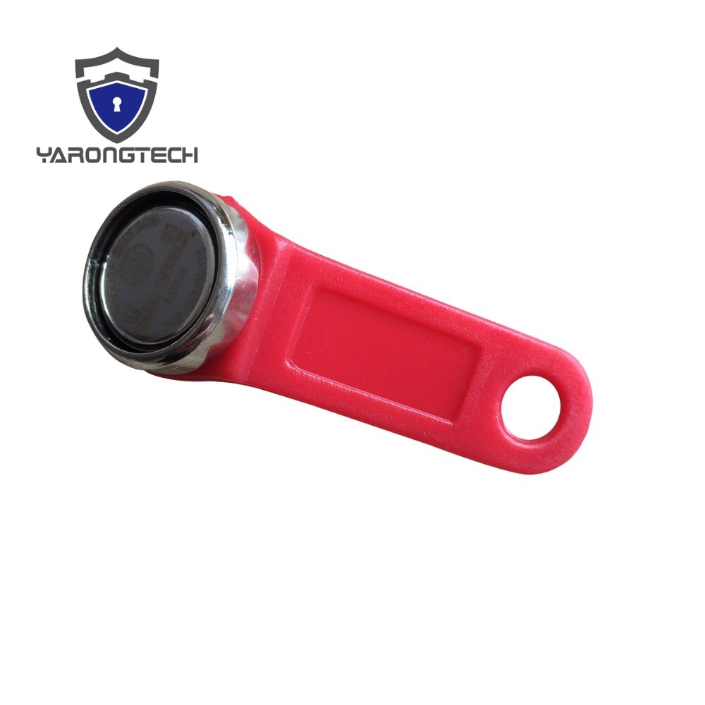 Ibutton ds1990a-f5 med metalring tm1990 gul rød ... – Vicedeal