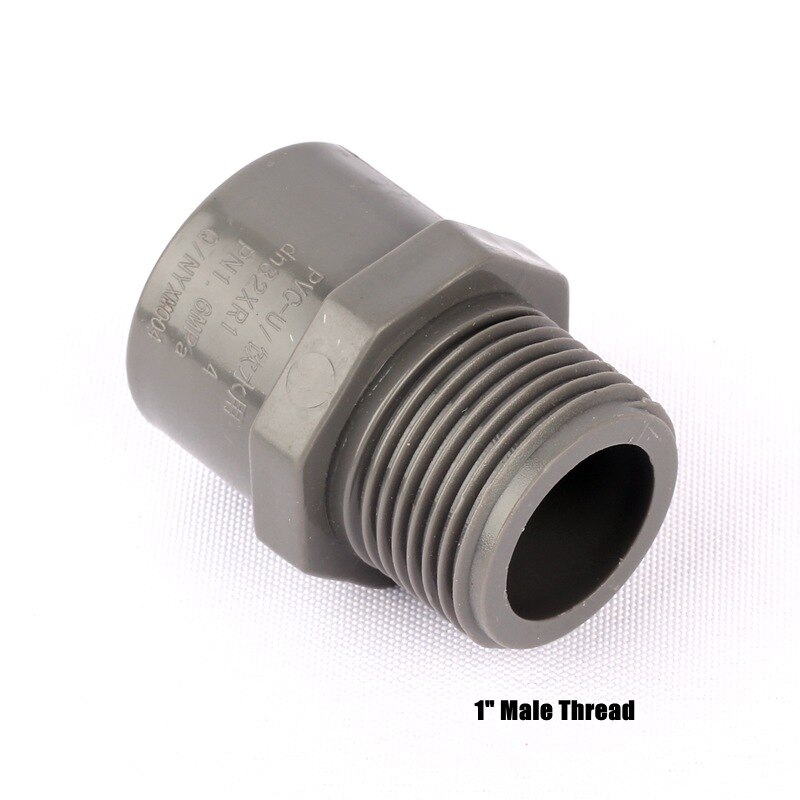 2pcs NuoNuoWell PVC 1"-32mm Male Thread Connector ... – Vicedeal