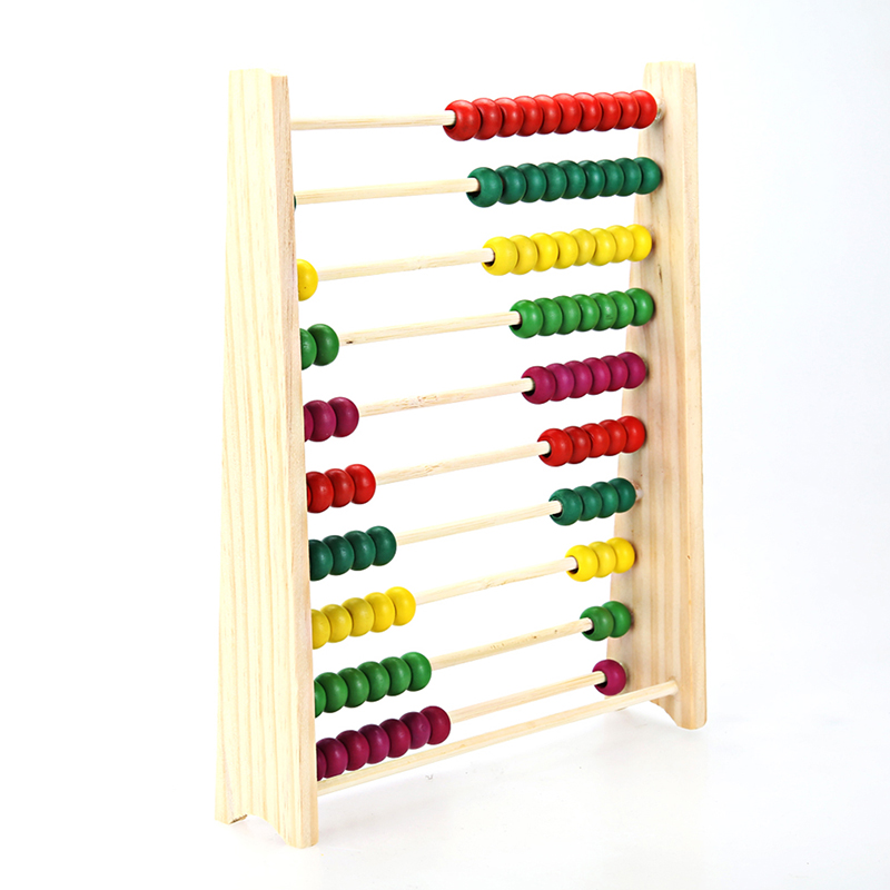 Multicolor Beads Educational Wooden Abacus Toy Chi... – Grandado