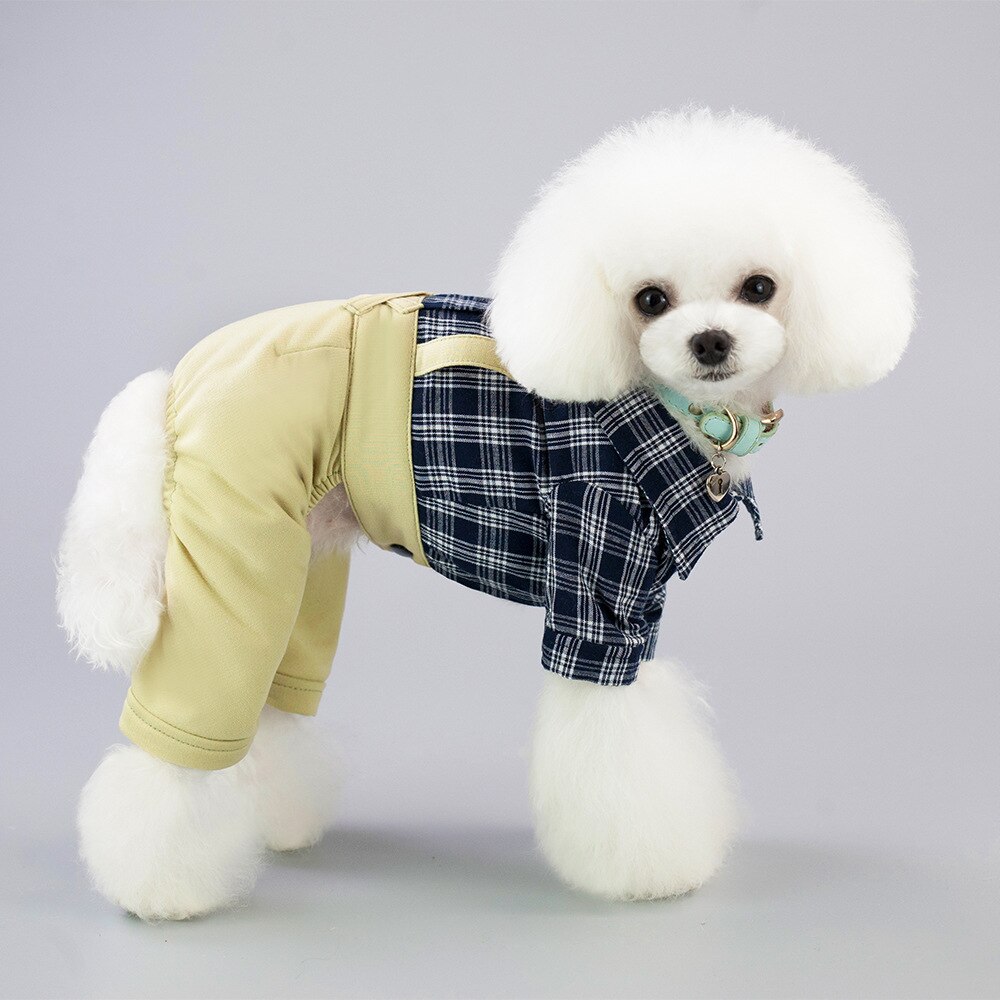 Zachte Fleece Hond Jumpsuit Winter Hond Kleding Vo... – Vicedeal