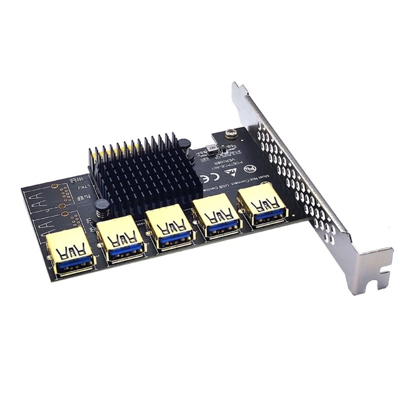 Pci Express 1X Om 16X Powered Riser Adapter Kaart ... – Vicedeal