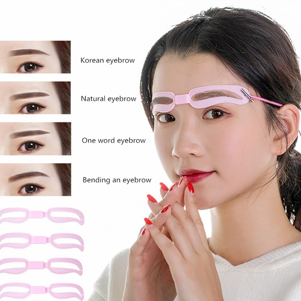 Thrush Card Threading Word Eyebrow Stencil Threadi... – Grandado