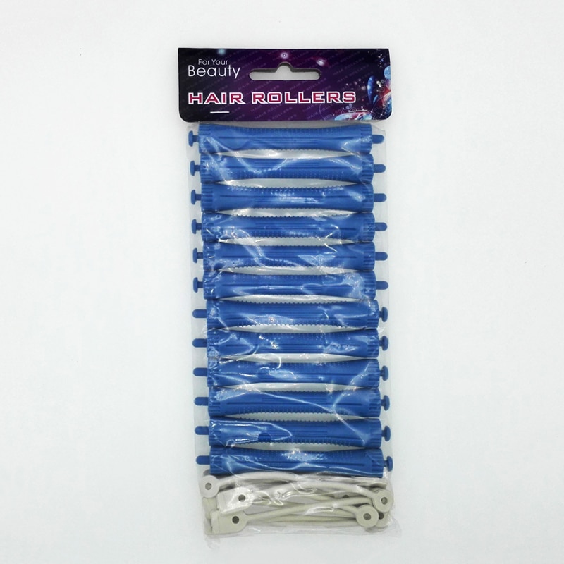 12pcs Diameter 8mm Hair Perm Rods With Rubber Band... – Vicedeal