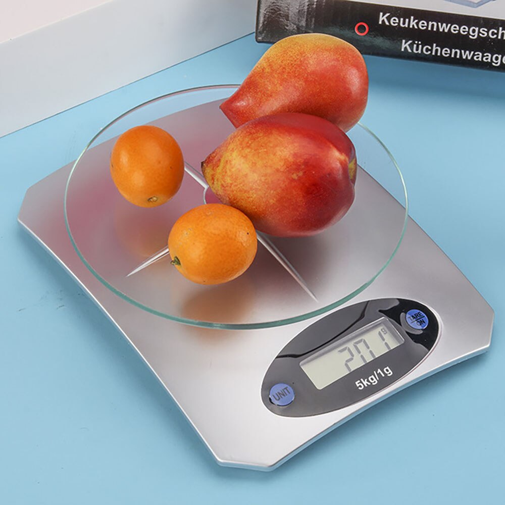 5kg/1g Cake Kitchen Scales Electronic Toughened Gl... – Vicedeal