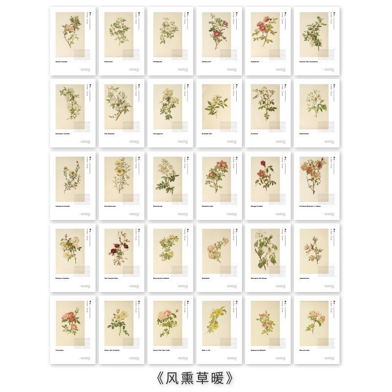 30 pcs/set Galaxy Lomo card mini cartoon postcards... – Vicedeal