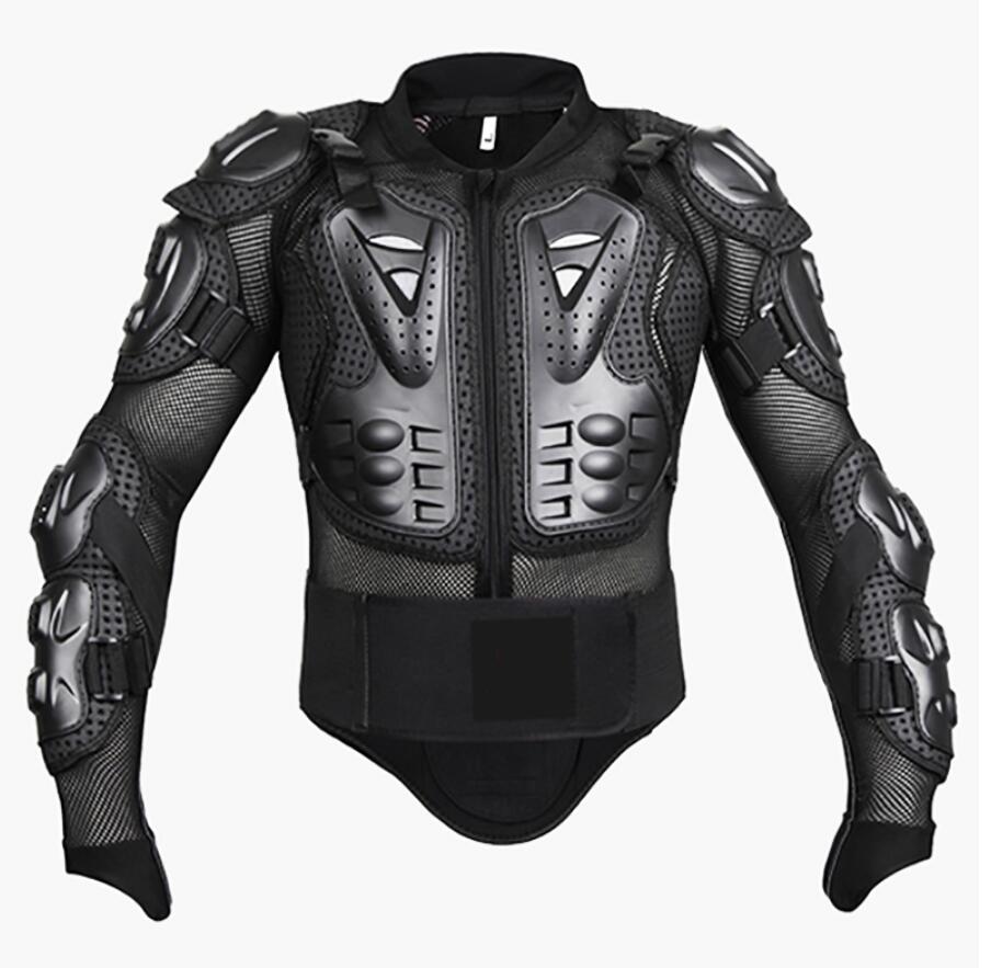 Black/red motorcycle full-body jacket off-road cra... – Grandado