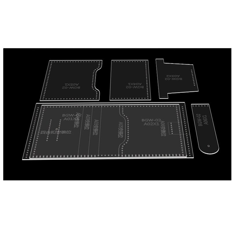 1 Set Leather Template Home Handwork Leathercraft ... – Vicedeal