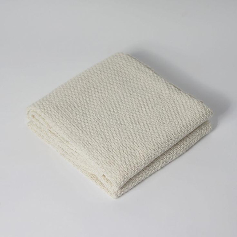 Square Baby Receiving Blanket Cotton Muslin Knitti... – Grandado