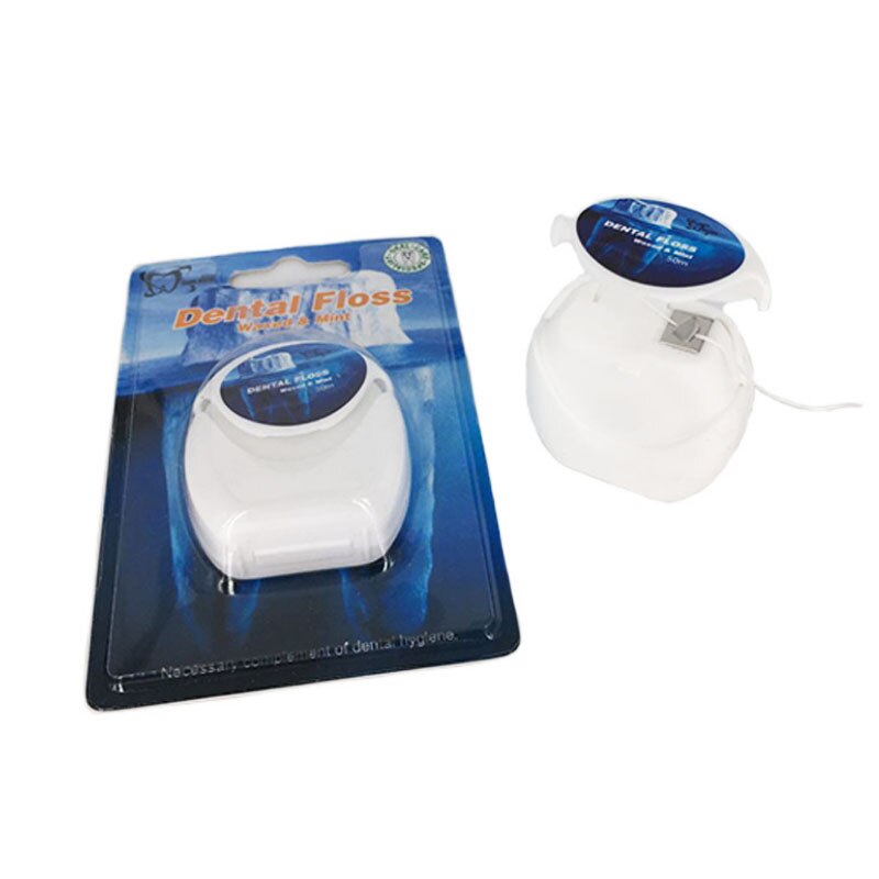 50 Meters O-type Dental Flossing Mint Flavored Saf... – Grandado
