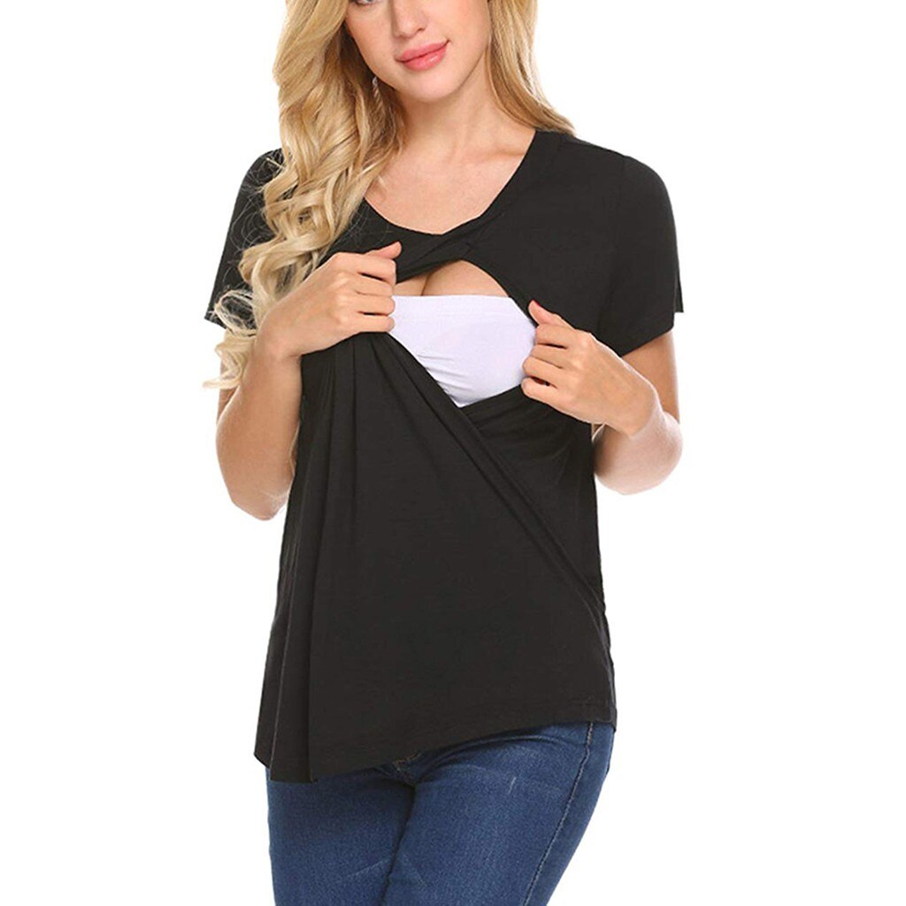 Women Maternity Pregnancy Folding Nursing Baby Bre... – Vicedeal